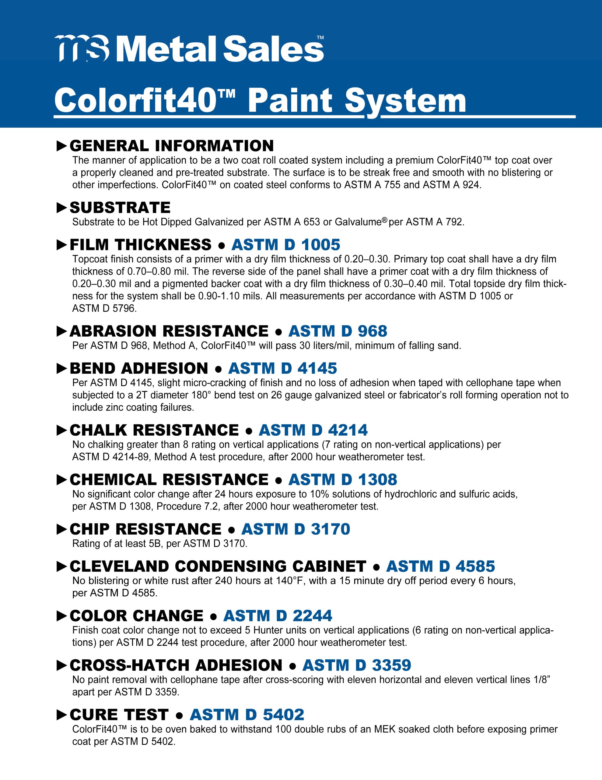 Color Charts & Color Guides | Metal Sales | Roofing Manufacturer