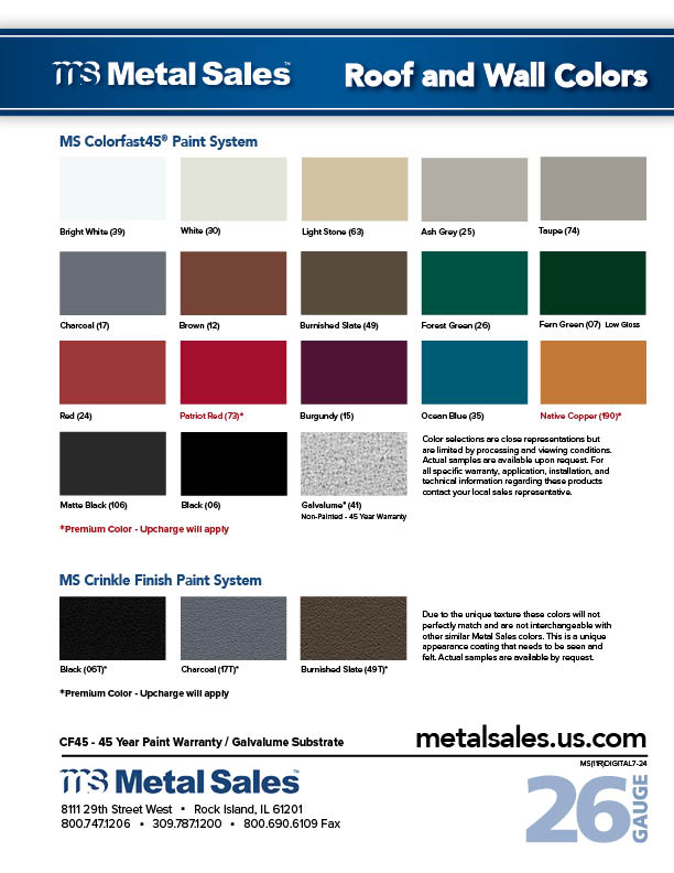 Rock Island Branch - Metal Sales